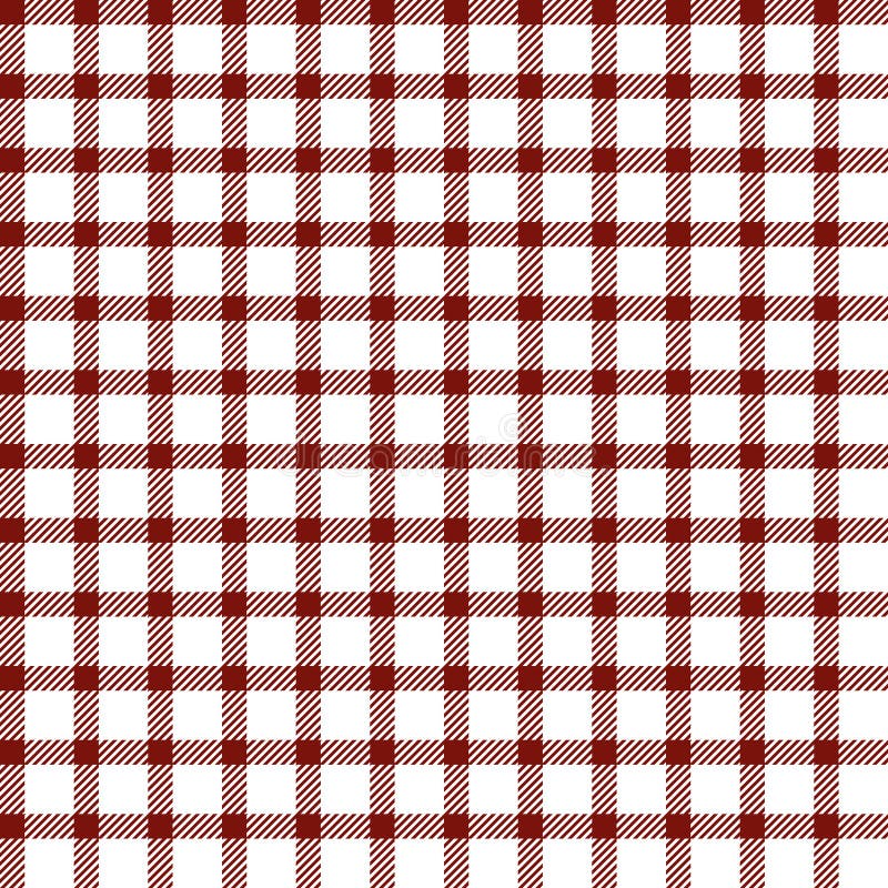 Red Buffalo Plaid Seamless Pattern Stock Vector - Illustration of ...