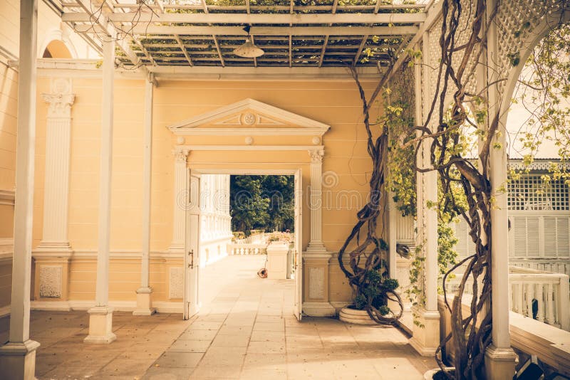 Classic building entrance stock photo. Image of tree - 59181290