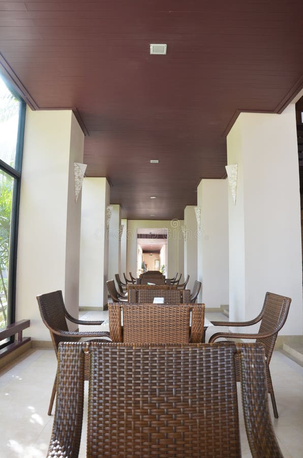 Classic building resort stock image. Image of palm, background - 31331155