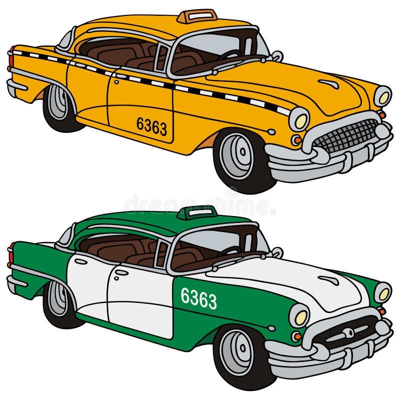 Classic american cars stock vector. Illustration of cabriolet - 32925104