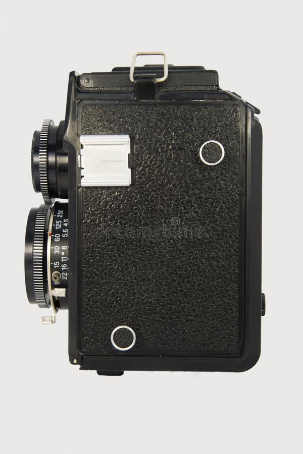 Classic camera sideview stock photo. Image of classic - 76651732