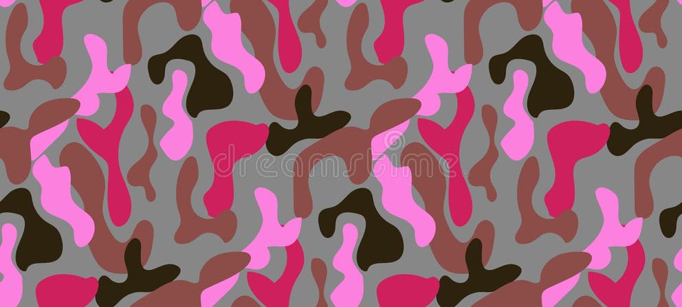 Classic Camo Seamless Pattern for Digital and Print Design Stock Vector ...