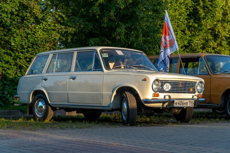 Old Soviet Classic Restored Car Lada VAZ 2102 Stock Image - Image of ...