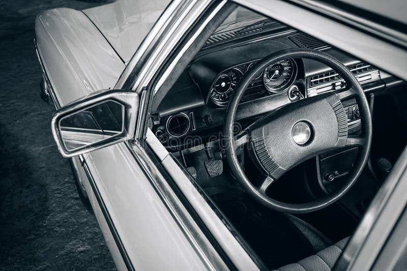 Classic Car Dashboard stock photo. Image of interior - 50440978