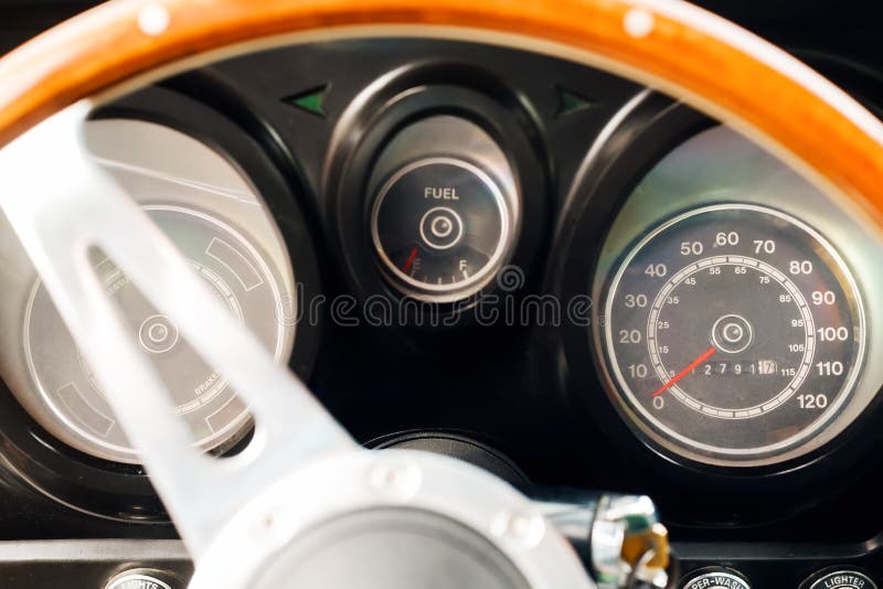 Classic car dashboard stock image. Image of fashioned - 62540611
