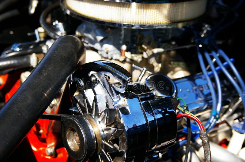 Classic car engine stock image. Image of vehicle, automotive - 11328799