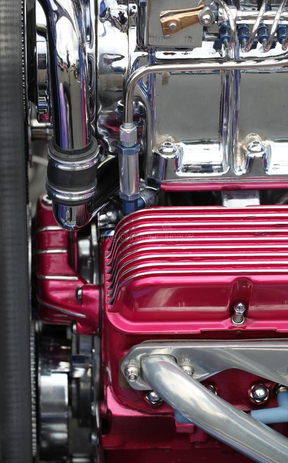 Classic car engine stock photo. Image of transportation - 15851200