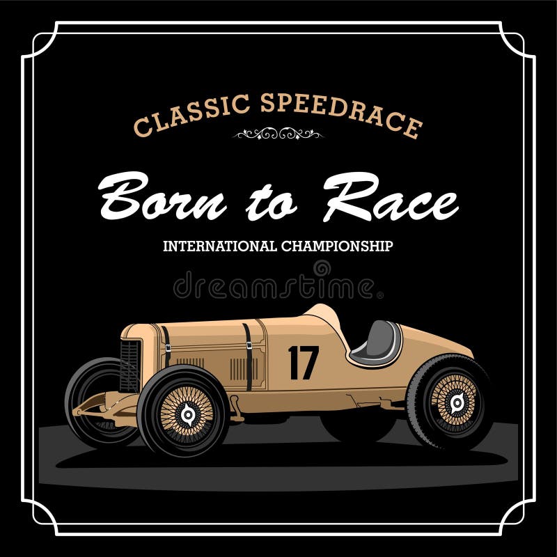 Classic Car Logo Design Icon Vector Stock Vector - Illustration of ...