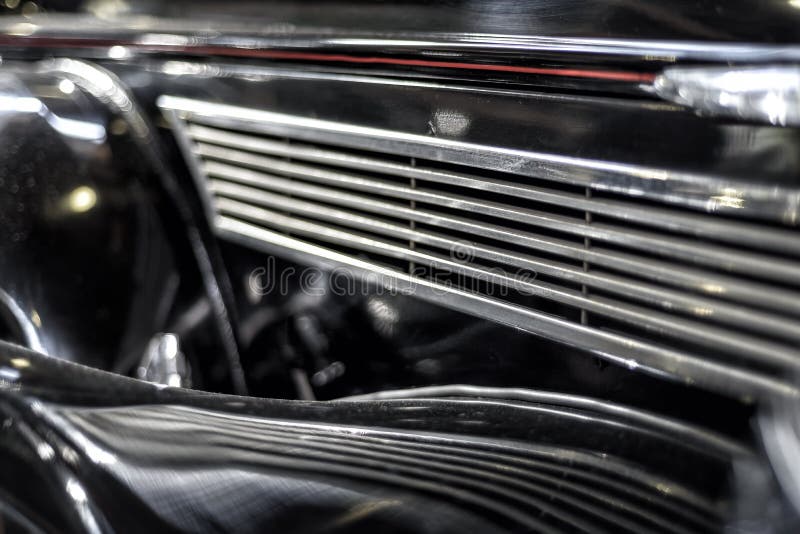 Classic Car in an Oldtimer Exhibition Editorial Image - Image of ...