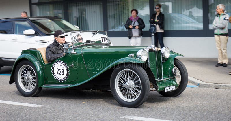 Classic car oldtimer editorial stock photo. Image of retro - 60484738