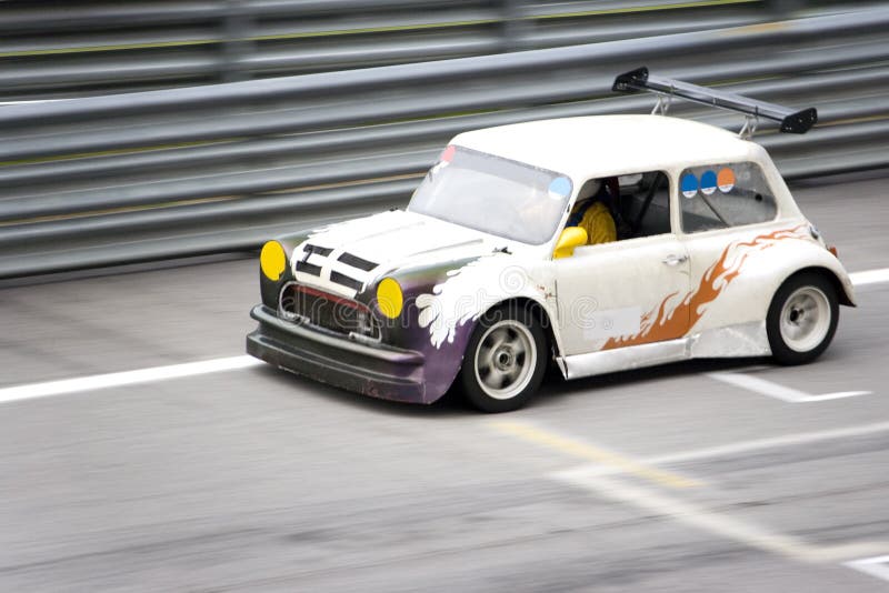 Mini Cooper race car editorial stock image. Image of german - 21169249