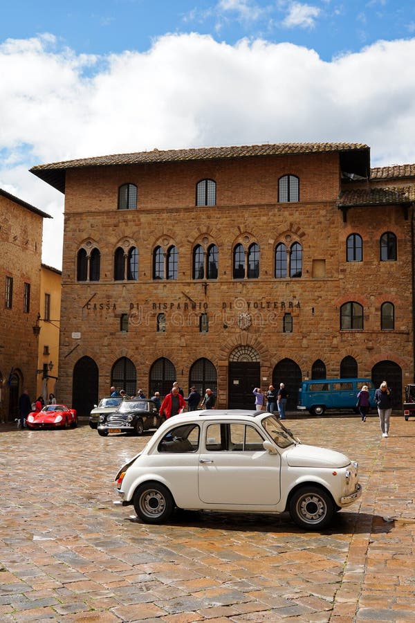 Classic Car Show in Volterra, Italy Editorial Photo - Image of ...