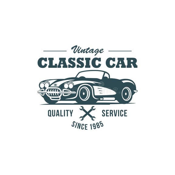 Classic Car Template Stock Illustrations – 7,616 Classic Car Template ...