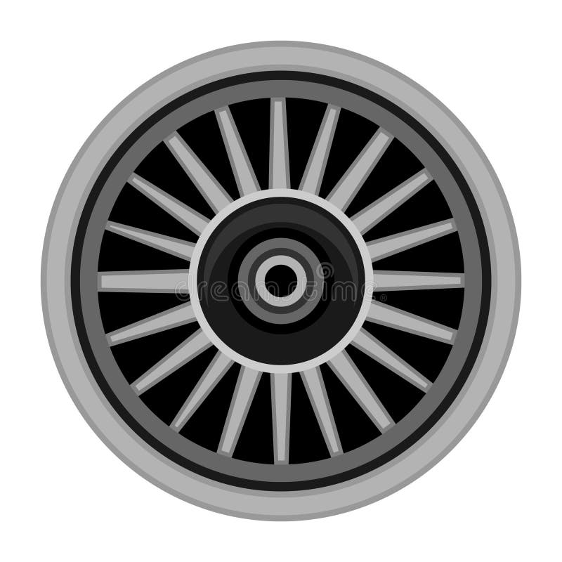 Classic car velg 007 stock vector. Illustration of automotive - 283457506