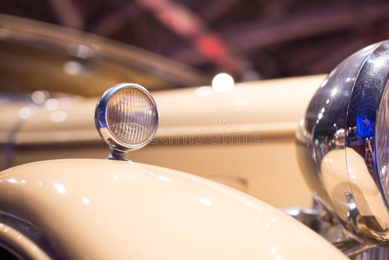 Classic cars Lights stock photo. Image of racing, detail - 37475584