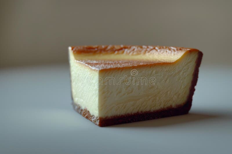 Classic Cheesecake with Creamy Texture in Rustic Dessert Presentation ...