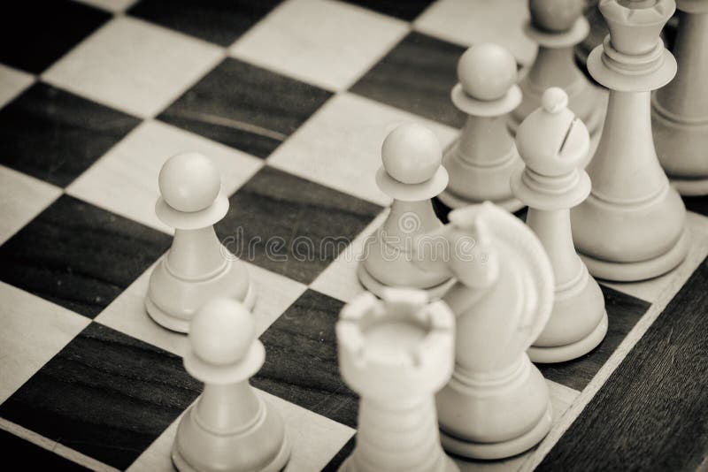 Classic chess stock image. Image of game, chessboard - 178207355