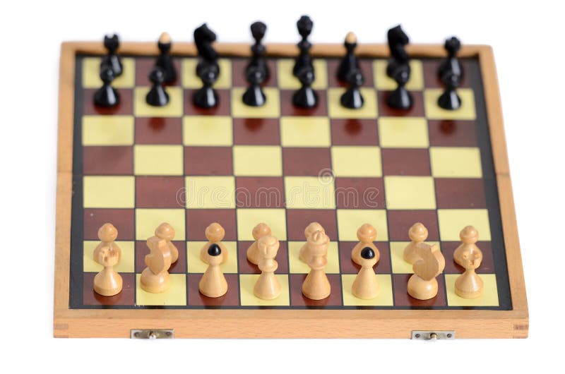 Classic chess set stock image. Image of chess, board - 32571287