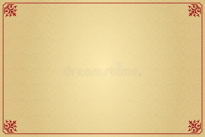 The Classic Chinese Background Template Stock Vector - Illustration of ...