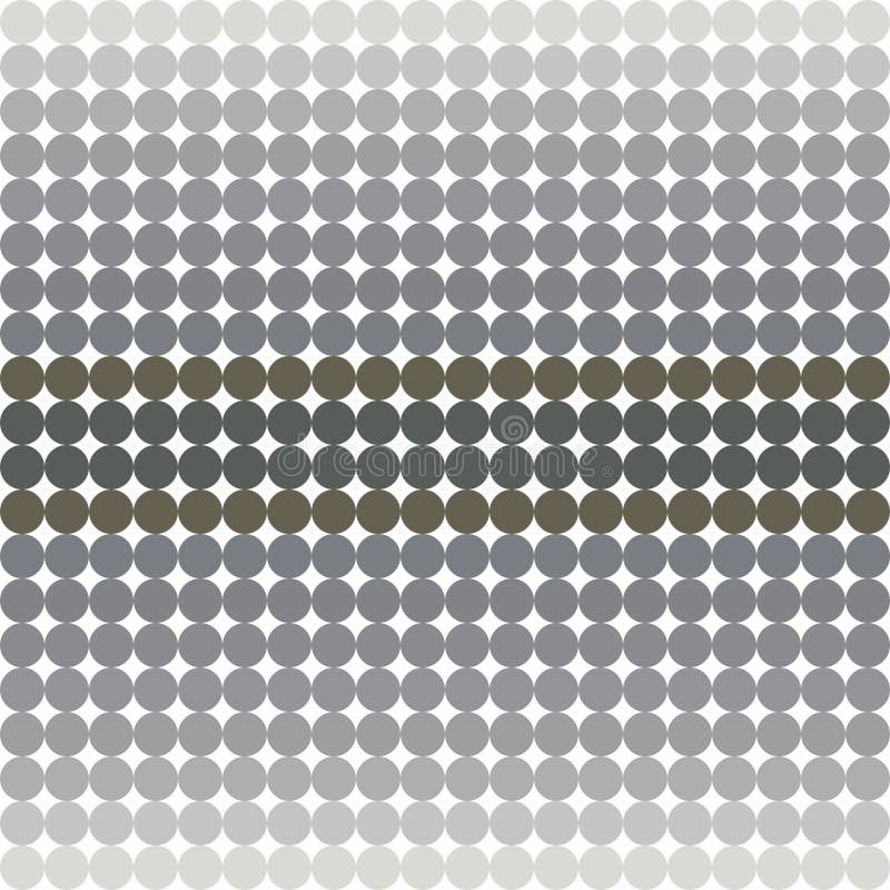 Classic Circle Polkadot Gradient Gray Color Repeat Seamless Pattern ...
