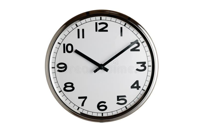 Handless clock stock photo. Image of isolated, analog - 31865108