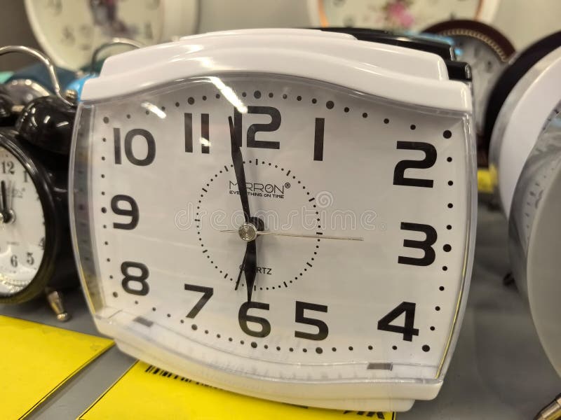 Classic Clock Design Showcasing Elegance and Simplicity on Display ...