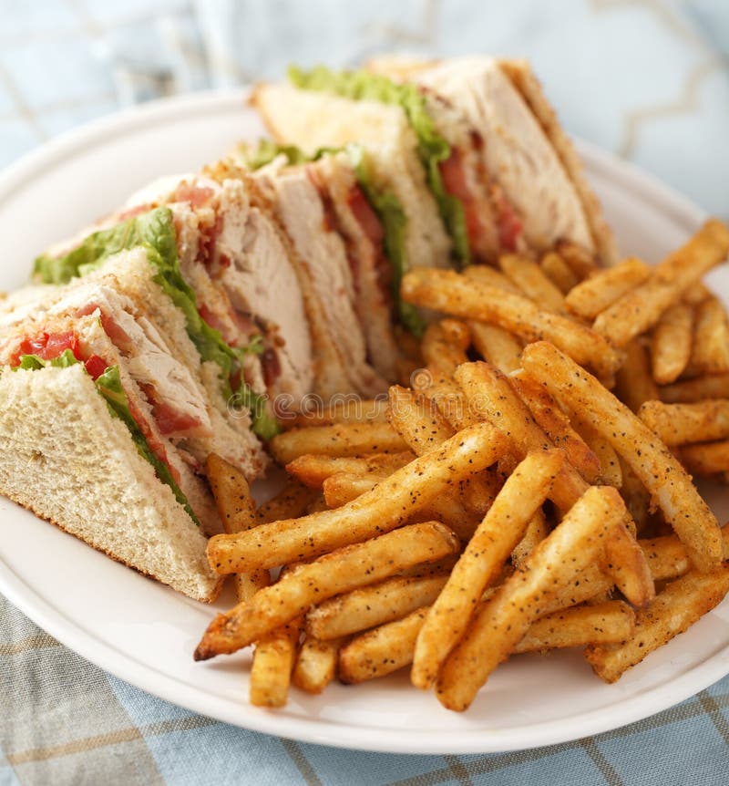 Classic Club Sandwich Stock Images - Image: 12781284