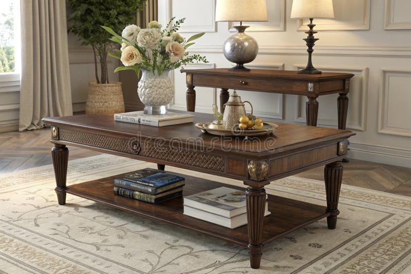 Classic Coffee Table Stock Illustrations – 20,892 Classic Coffee Table ...