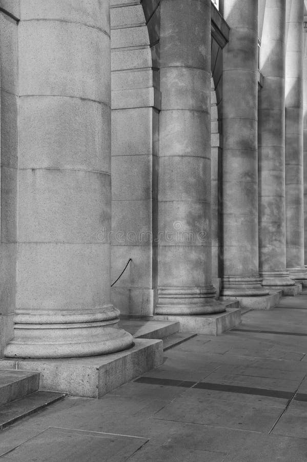 One classic column stock image. Image of columns, exterior - 4363101