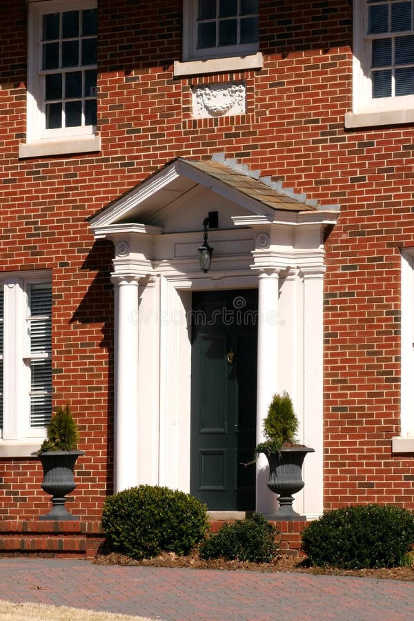 400 Brick Home Front Door Columns Stock Photos - Free & Royalty-Free ...