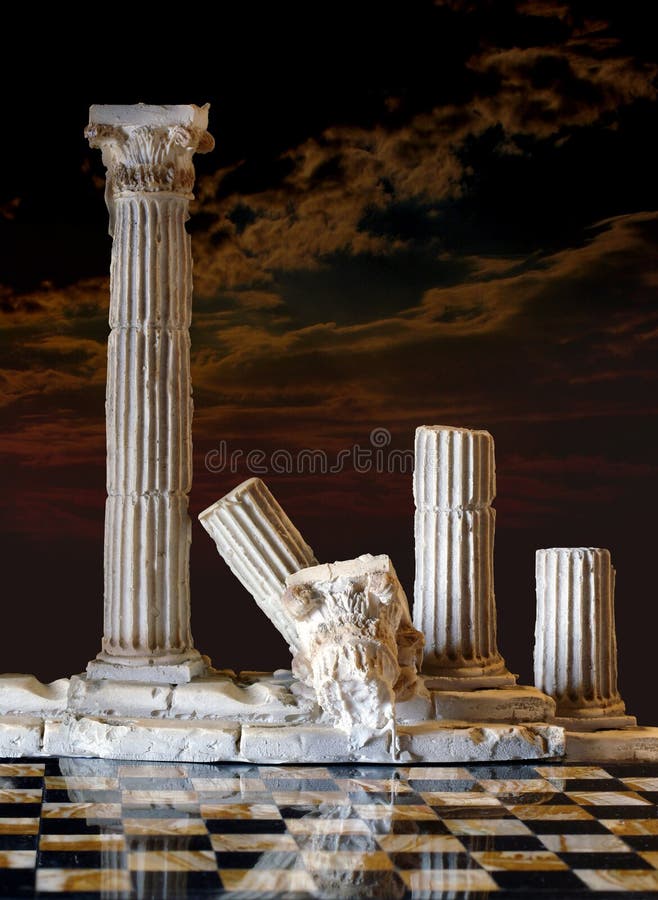 Classic columns stock image. Image of classical, classic - 5827799