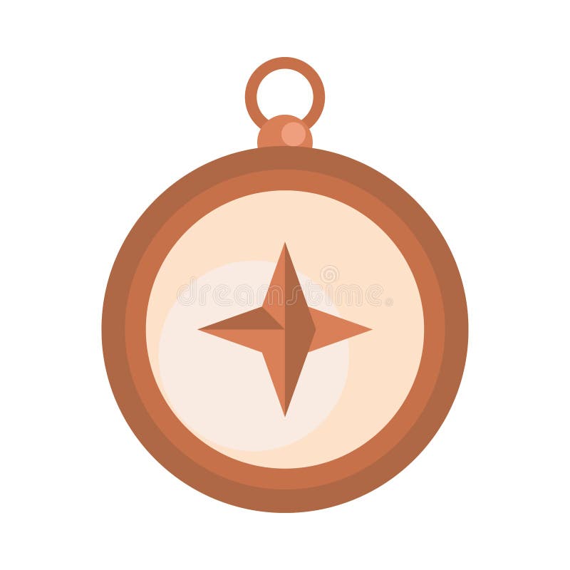 Classic Compass Vector. Isolated on a White Background. a Vector ...