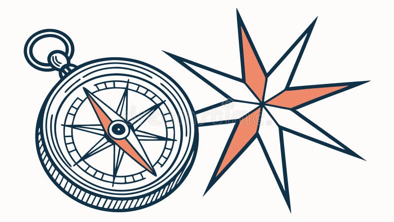 Classic Compass Rose Vector Illustration, Vector Design Generative AI ...