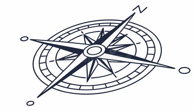 Classic Compass Rose Vector for Navigation and Exploration, Vector ...