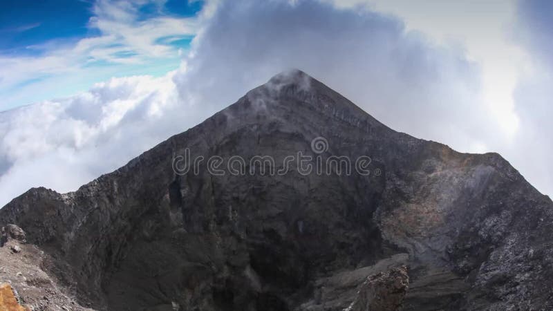 The Classic Cone Shape of Arenal Volcano in Costa Stock Video - Video ...