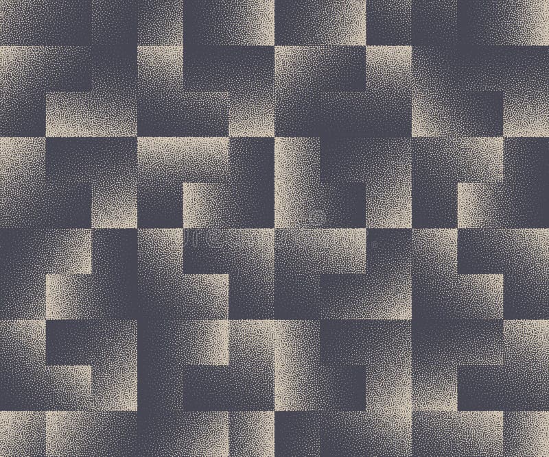 Classic Constructor Block Seamless Pattern Vector Geometric Abstract ...