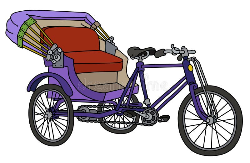 Cycle Rickshaw Stock Illustrations – 482 Cycle Rickshaw Stock ...