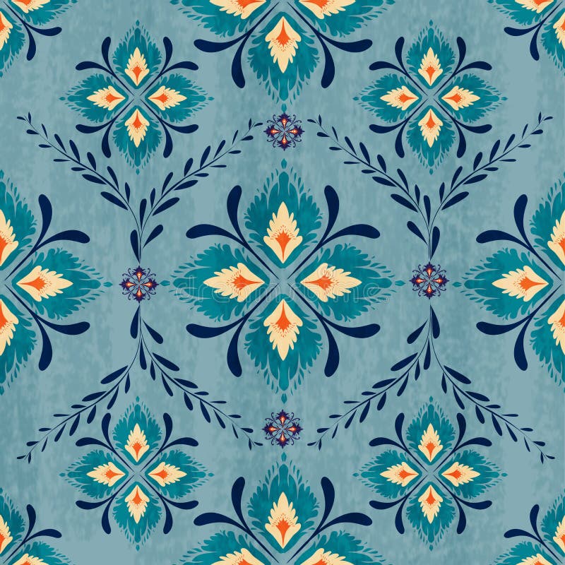 Classic Damask Seamless Pattern Classical Luxury Old Fashioned Damask ...
