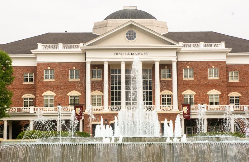 An Academic Building at Elon University Stock Photo - Image of ...