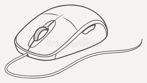 Classic Desktop Computer Mouse Vector Design, Vector Design Generative ...