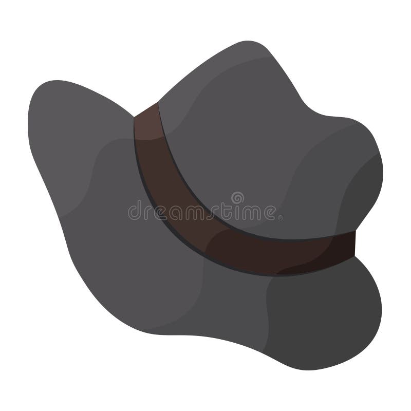 Classic Detective Hat. Vector Stock Vector - Illustration of classic ...