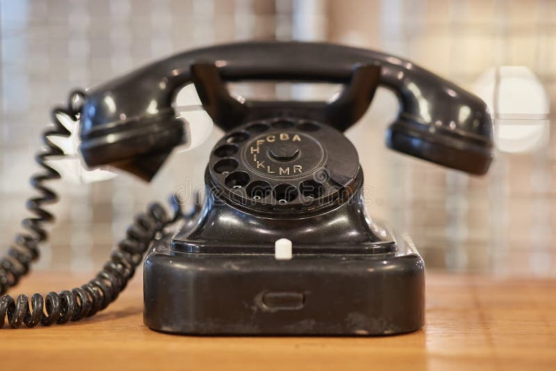 Classic dial phone stock image. Image of traditional - 342846711