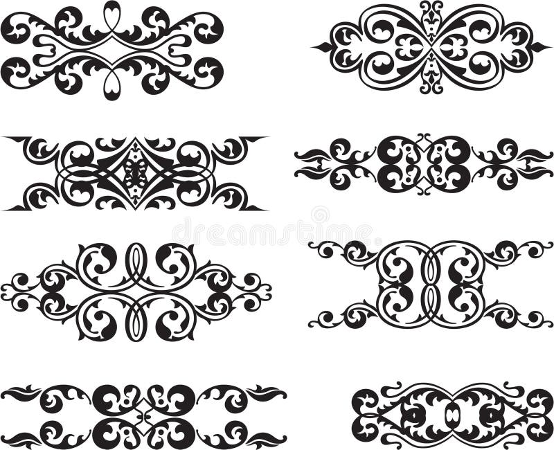 Baroque Dividers Stock Illustrations – 1,432 Baroque Dividers Stock ...