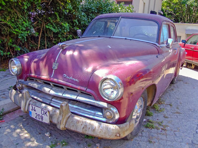 Classic Dodge Car editorial stock image. Image of turkey - 210151484