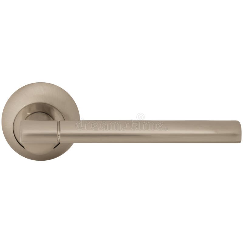 Classic Door Handle Side View Stock Image - Image of profile, front ...