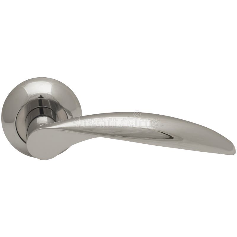 Classic Door Handle Side View Stock Photo - Image of modern, profile ...