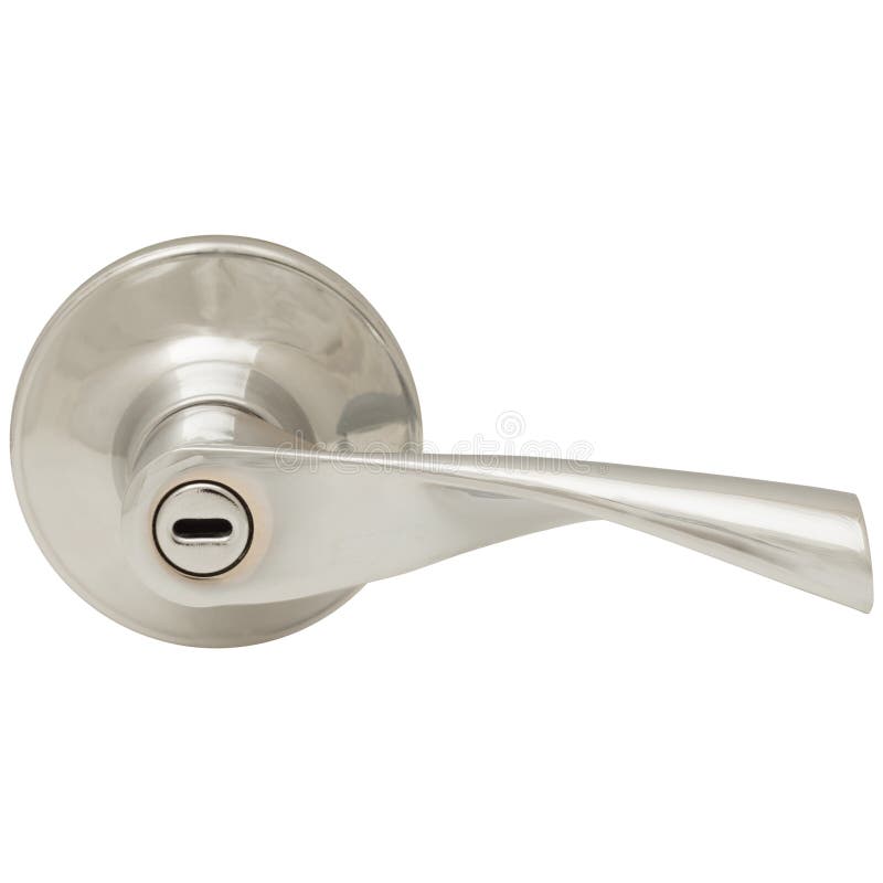Classic Door Handle Side View Stock Photo - Image of door, design: 38671082
