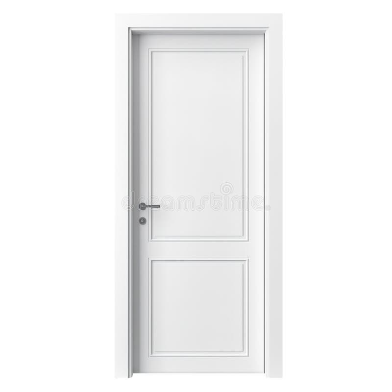 Classic Doors Isolated on a Transparent or White Background. Classic ...
