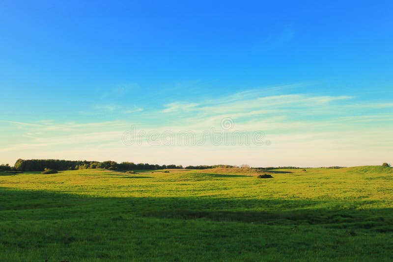 Classic Eastern Europe Field Landscape Stock Image - Image of europe ...