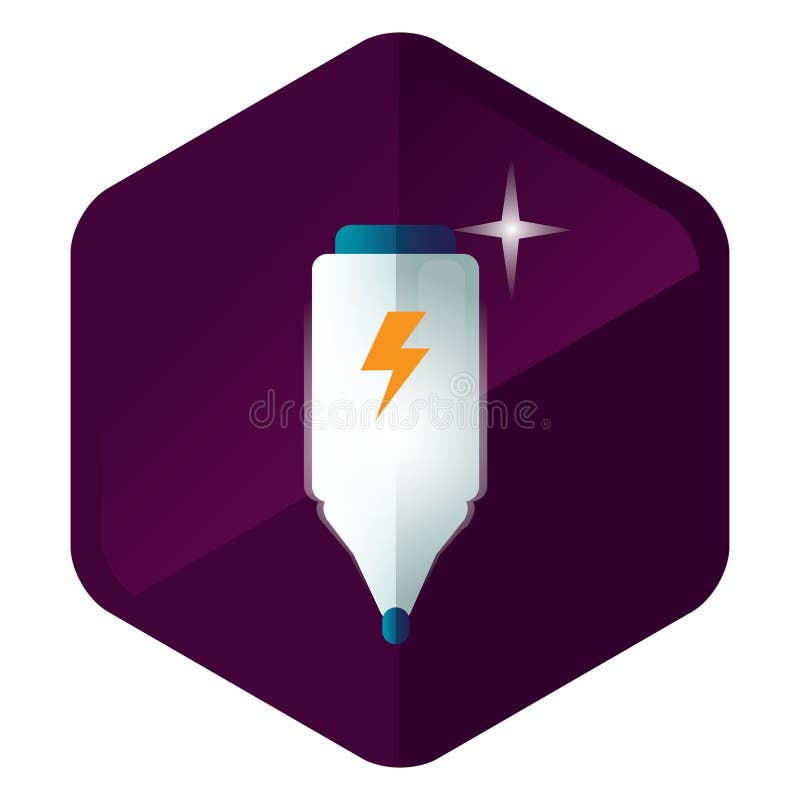 Classic Electrical Fuse. Vector Illustration Decorative Design Stock ...